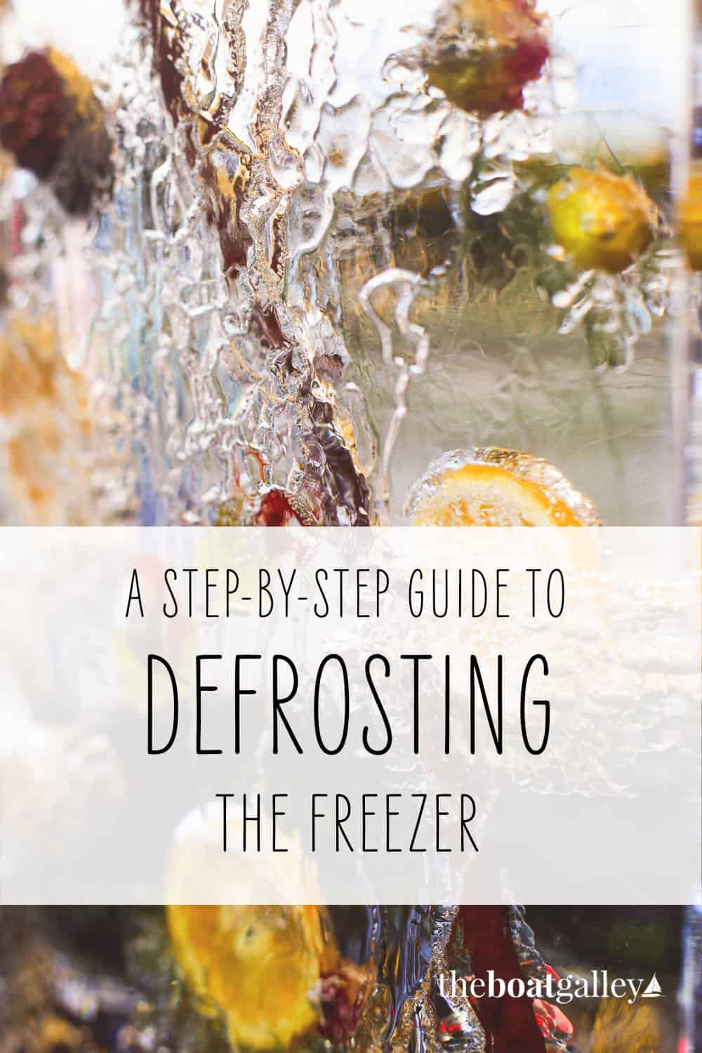 How to Quickly Defrost Your Boat Refrigerator - The Boat Galley