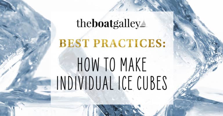 Individual Ice Cubes - Perfect on Boats - The Boat Galley