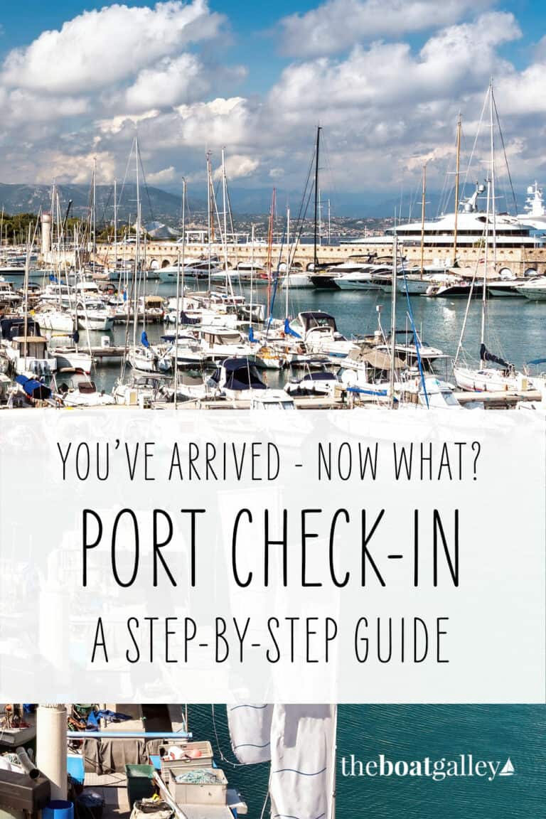 How to Check Into a Marina - The Boat Galley