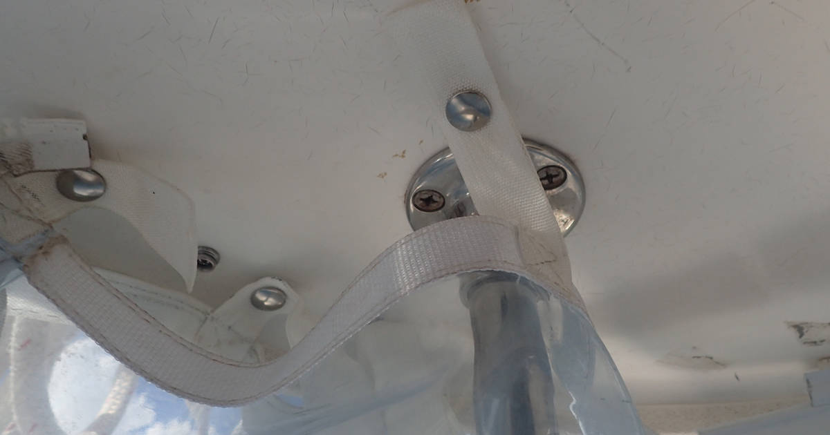 Inexpensive DIY Cockpit Enclosure - The Boat Galley