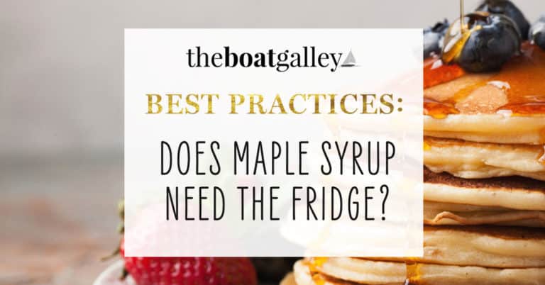 Mold on Maple Syrup - The Boat Galley
