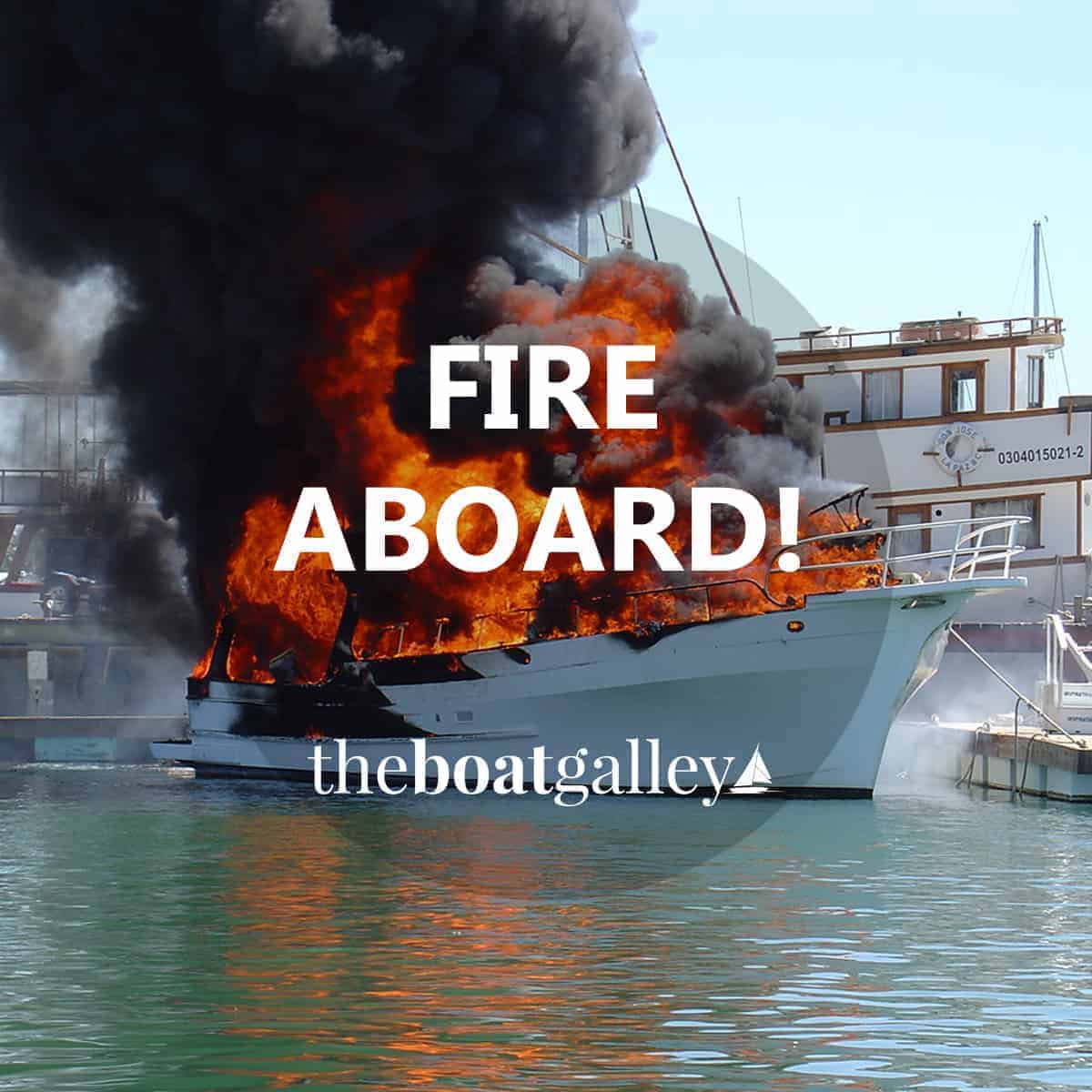 Fire Aboard - The Boat Galley