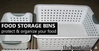 Best Food Storage Bins for Boats - The Boat Galley