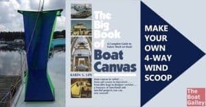 Make a 4-Way Windscoop for Your Boat - The Boat Galley