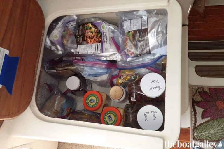 Real-Life Boat Galley Storage Ideas: A Photo Tour - The Boat Galley
