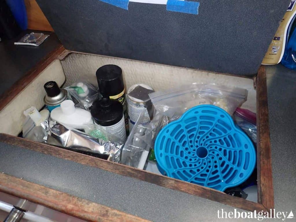 Real-Life Boat Galley Storage Ideas: A Photo Tour - The Boat Galley
