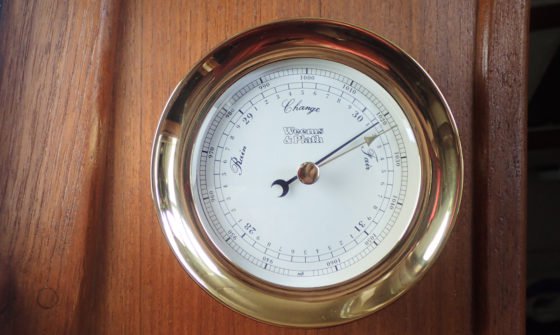 Ship's Clock and Barometer for Our Boat Renovation - The Boat Galley